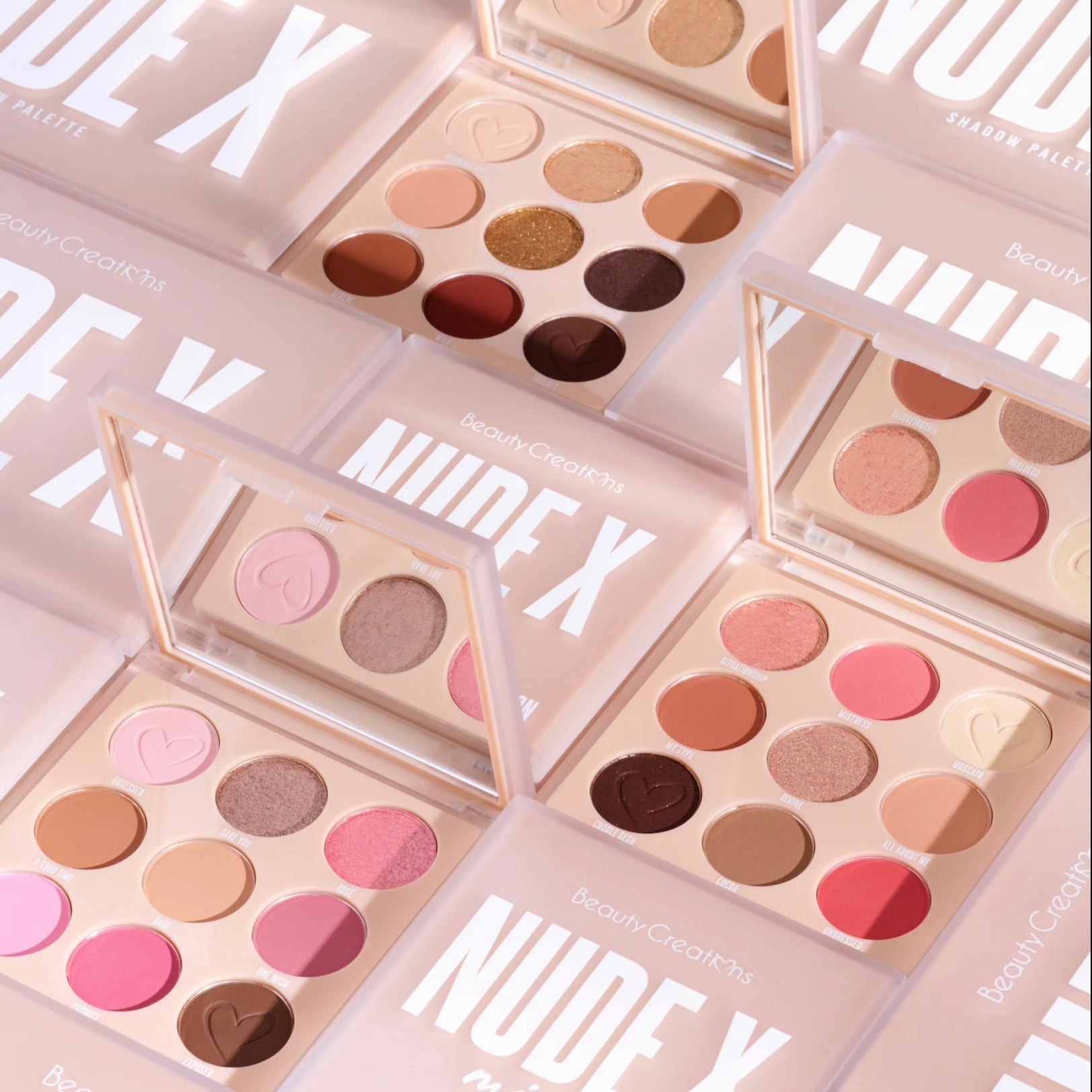 Beauty Creations Nude X Mini Shadow Palette – Seaux Chi